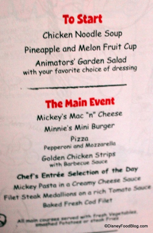 Disney Dream Dining: Animator's Palate Review | the disney food blog