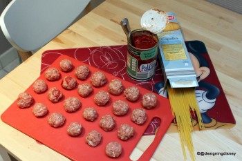 Lady and the Tramp Spaghetti and Meatballs Recipe | the disney food blog