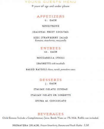 New! Re-Vamped Tutto Italia Menus in Epcot! | the disney food blog