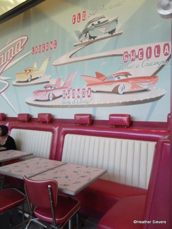 First Look: Flo's V8 Cafe Revs Up for Business in Disney California ...