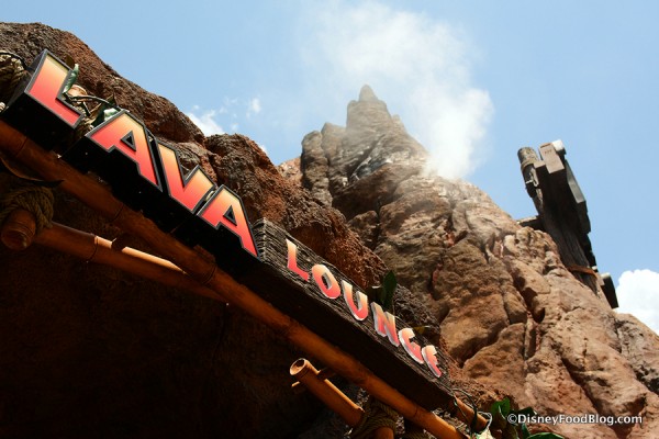 Review: Lava Lounge at the Disney Springs Marketplace | the disney food ...