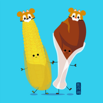 You're Going to Love This! "Cute Food Art" Featuring Iconic Disney ...