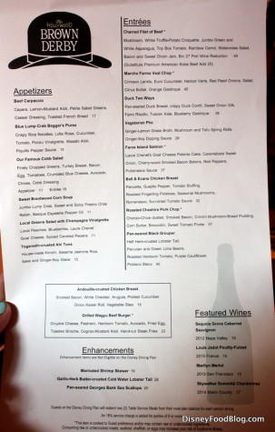 Review: Hollywood Brown Derby at Disney's Hollywood Studios | the ...