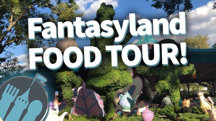 DFB Video: Disney World Food Tour of EVERY Restaurant in Fantasyland ...
