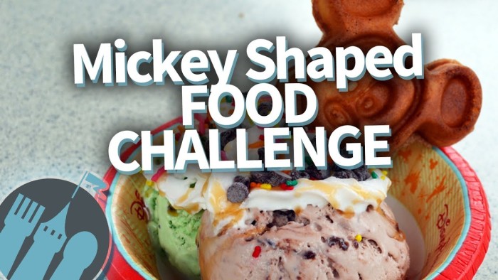 Disney FOOD CHALLENGE! Can You Eat All 15 Of Our Favorite Mickey-Shaped ...