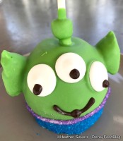 Pixar Fest Eats: Toy Story Alien and Buttercup Caramel Apples at ...