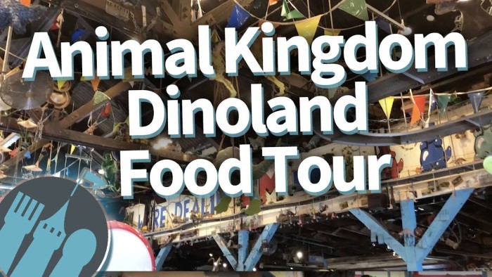 DFB Video: Food Tour of Animal Kingdom's Dinoland, U.S.A. | the disney ...