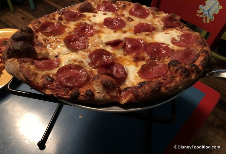Review! NEW Pizzafari Family-Style Dining in Disney World's Animal ...