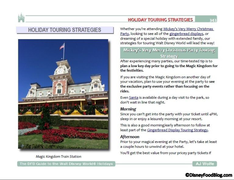 Take a Look INSIDE The Best Disney World Holiday Planning Resource ...