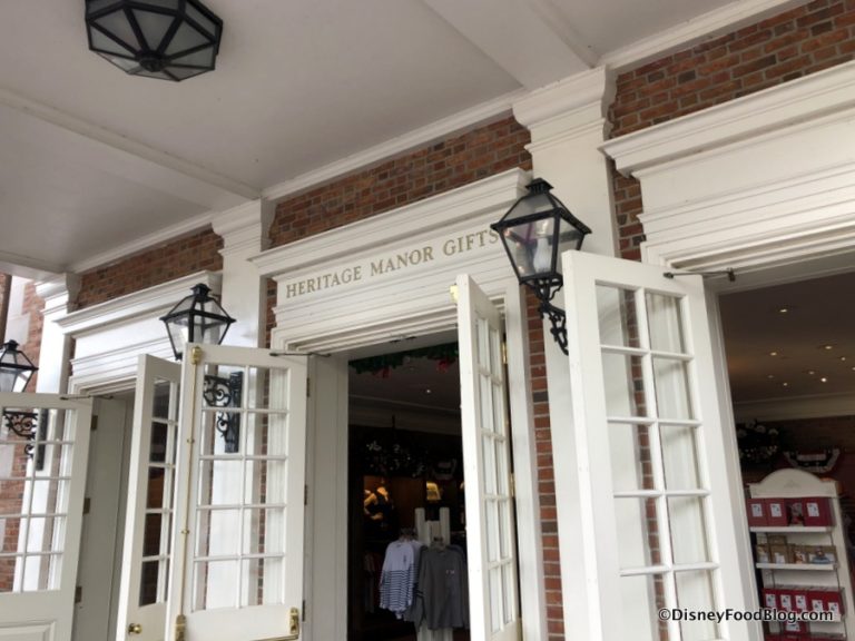 Classic and Unique Snacks at Heritage Manor Gifts in Epcot's American ...