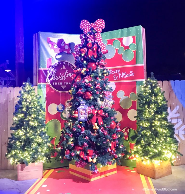 It's Here: The Disney Springs Christmas Tree Trail! Take a Tour With Us ...