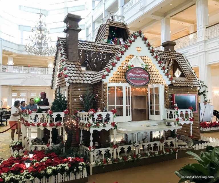 The Grand Floridian Gingerbread House is OPEN – Let's Take a Look ...