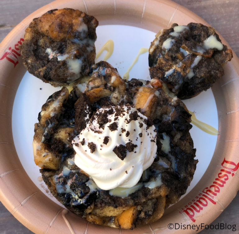 Disneyland Review: Cookies 'n' Cream Bread Pudding at California ...