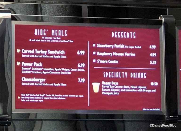 Food Photos & Review: Dinner at ABC Commissary in Disney's Hollywood ...