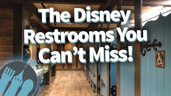 DFB Video: The Disney Restrooms You Can't Miss! | the disney food blog