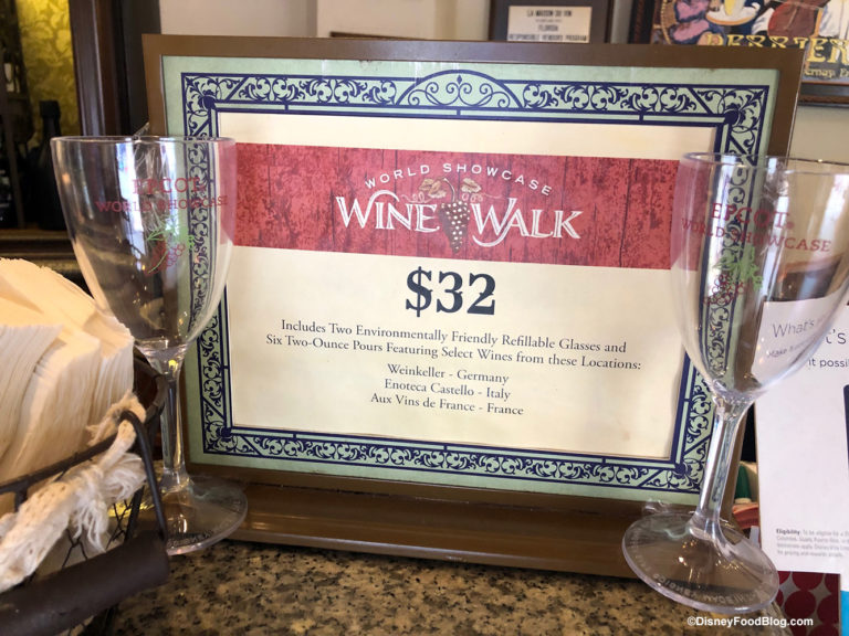 Epcot's Wine Walk is Back in Walt Disney World! Get All The Details ...
