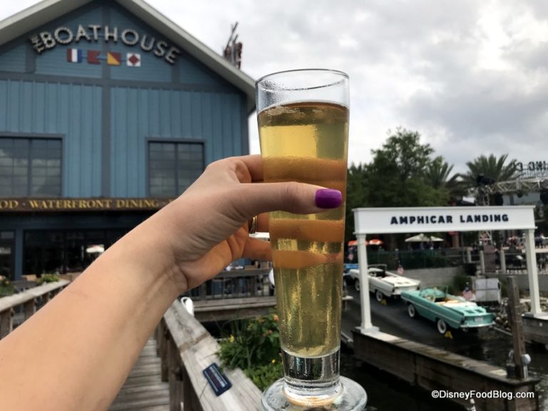 The Boathouse-Exclusive Beer — Dockside Lager — Debuts in Disney ...
