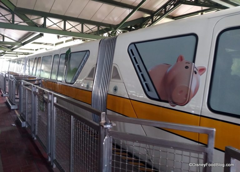 Walt Disney World's Monorail Yellow Gets a "Toy Story 4" Makeover ...