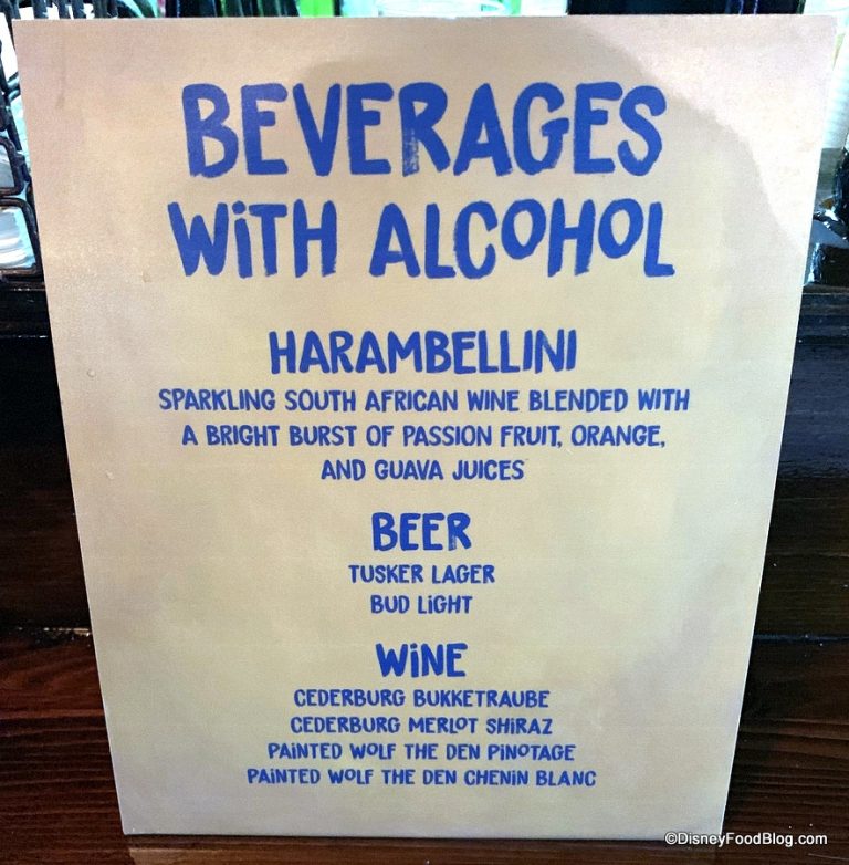 FULL REVIEW: Circle of Flavors: Harambe at Night at Disney's Animal ...