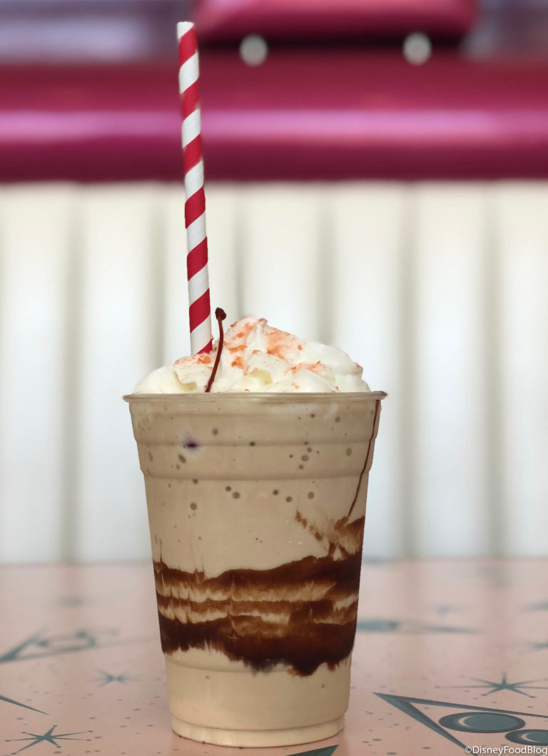 Flo's V8 Cafe is Now Serving Up a Root Beer Float Shake in Disney ...