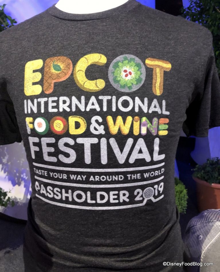 Get a SNEAK PEEK at NEW Epcot Food and Wine Festival Merchandise! | the ...