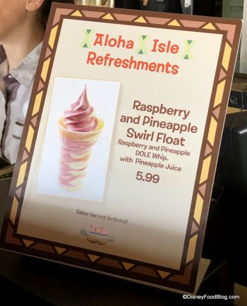 Review! A NEW Dole Whip Float Has Landed at Disney World's Aloha Isle ...