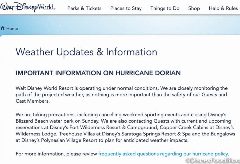 NEWS: Walt Disney World Announces Closures and Cancellations in ...