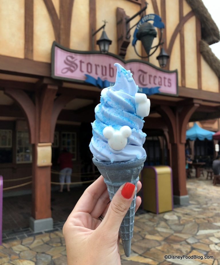Pics and Review! We Tried Magic Kingdom's NEW Arendelle Aqua Cone ...