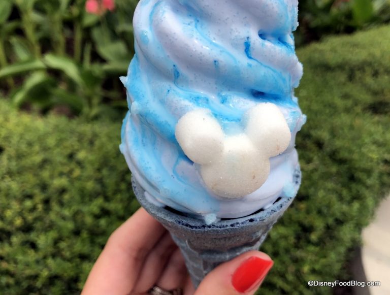 Pics and Review! We Tried Magic Kingdom's NEW Arendelle Aqua Cone ...
