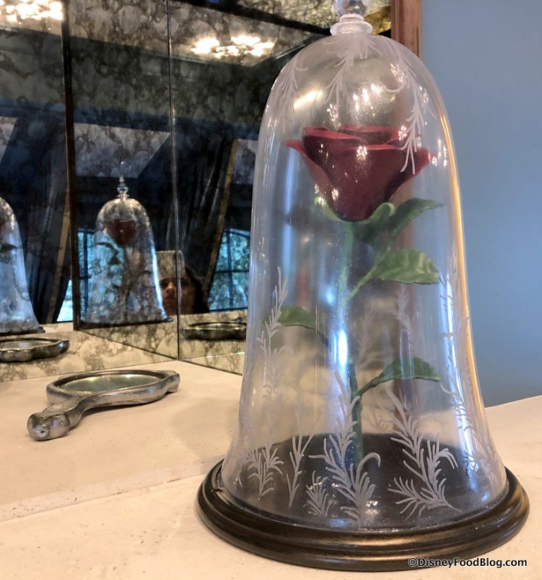 Photo Tour! NEW Enchanted Rose Bar and Lounge Opens at Disney World's ...
