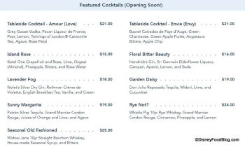 News! Disney Shares FULL MENU for the Grand Floridian Resort's ...