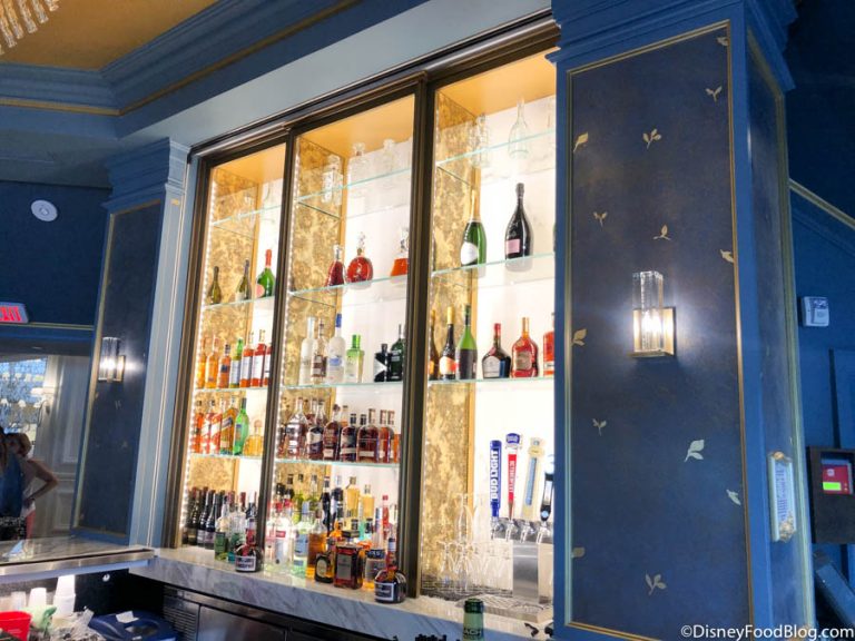 Photo Tour! NEW Enchanted Rose Bar and Lounge Opens at Disney World's ...