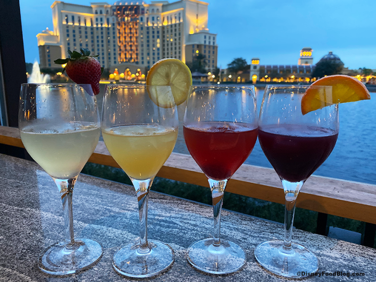 sangria flight | the disney food blog