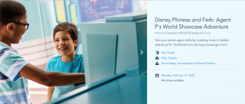 Mission Complete! Agent P's World Showcase Adventure May Be Closing in ...