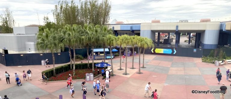 Here's the Latest Look at Epcot's MAJOR Construction From Above! | the ...