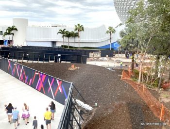 Here's the Latest Look at Epcot's MAJOR Construction From Above! | the ...