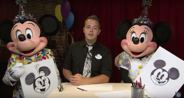 Learn to Draw Three Mickey Cartoons with a Disney Artist From HOME ...