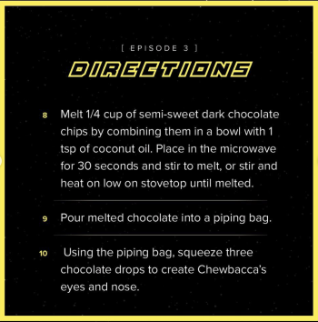Learn How to Make A Delicious Chewbacca-Inspired Snack Right HERE ...
