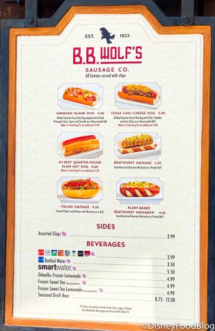 B.B. Wolf's Sausage Co. Is Now Open in Disney World! | the disney food blog