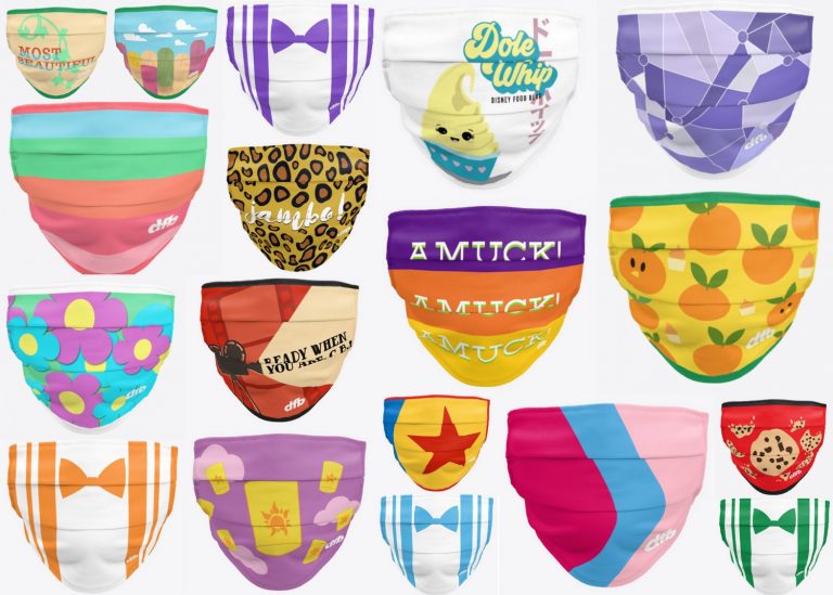Disney Food Blog Face Masks — The Full Collection! | the disney food blog