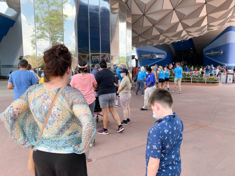 EPCOT Reopening Day Wait Times in Disney World! | the disney food blog