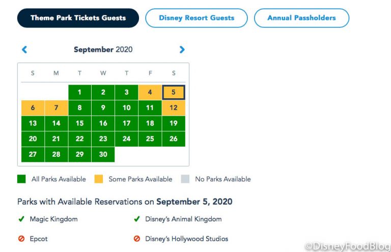 Labor Day Weekend Park Pass Reservations Are Filling Up FAST in Disney ...