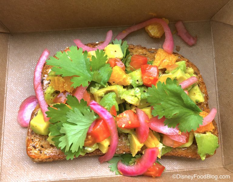 Avocado Toast Fans: We Found Your Perfect Breakfast at a Disney World ...