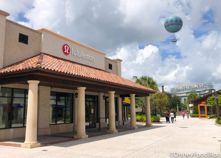First Look! lululemon Has Officially Opened in Disney World! - Disney ...