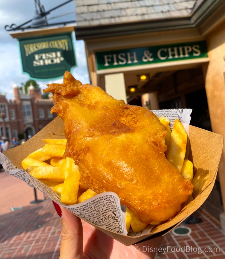 Review: Yorkshire County Fish Shop Changed Up Their Fish in EPCOT! Is ...