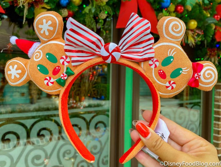 Disney's Gingerbread Minnie Ears Are Now Available ONLINE! | the disney ...