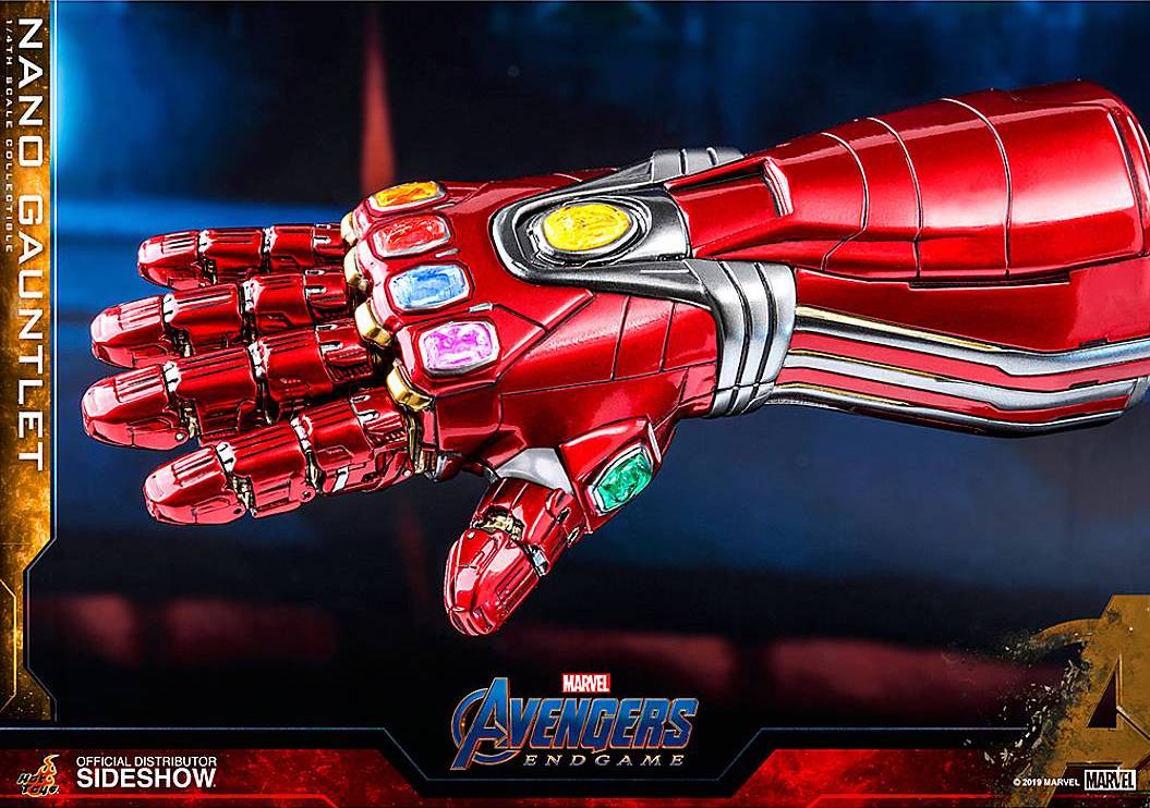 Oh Snap! This Avengers: Endgame Nano Gauntlet Collectible Figure is ...