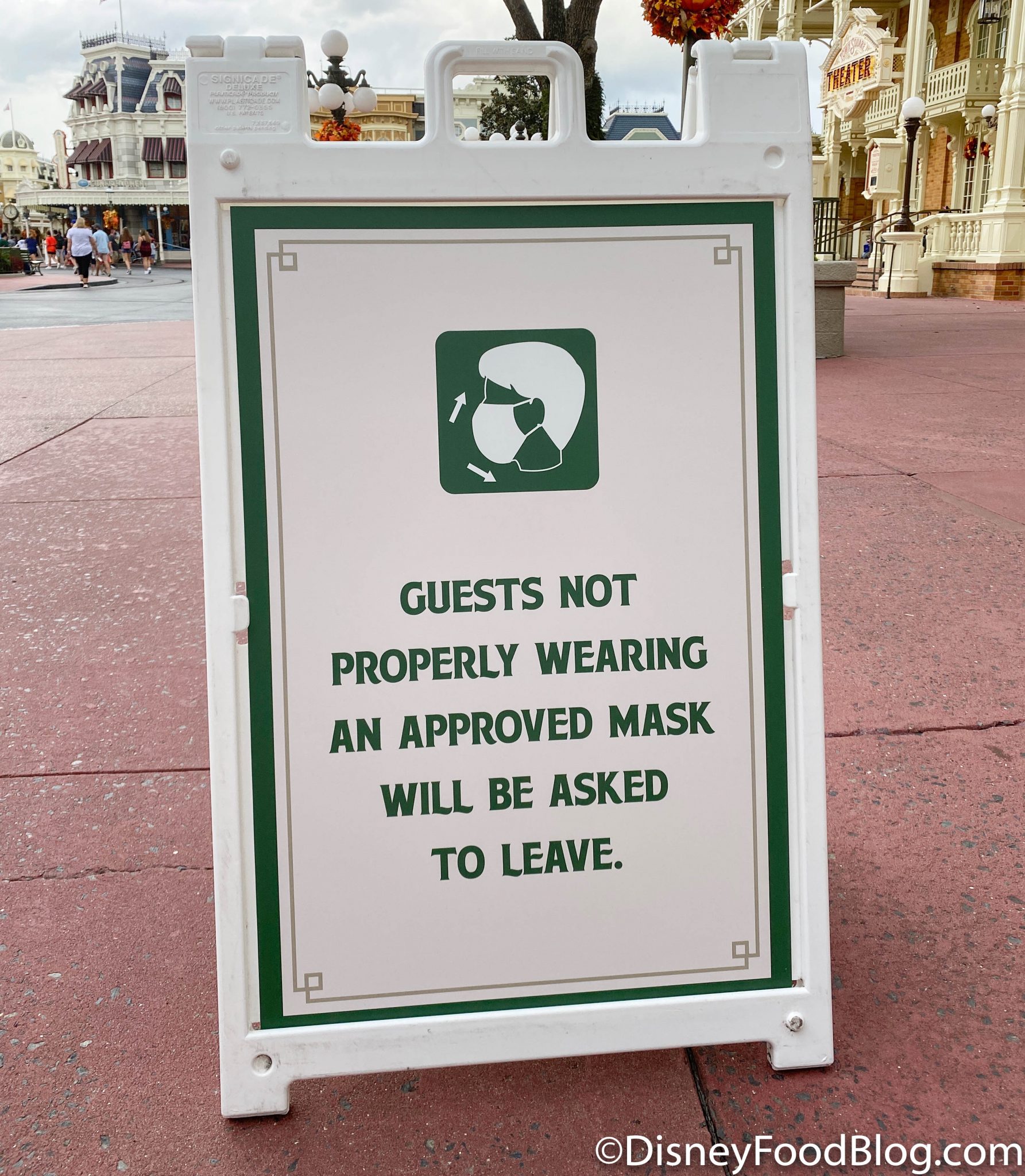 Photos: Disney World's Super-Strict NEW Face Mask Signage Warns Guests ...