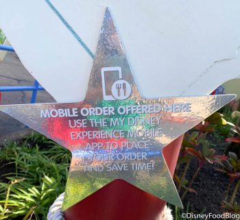 Using Mobile Order in Disney World | the disney food blog