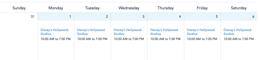 NEWS: Disney World Park Hours Have Been Released Through Early February ...
